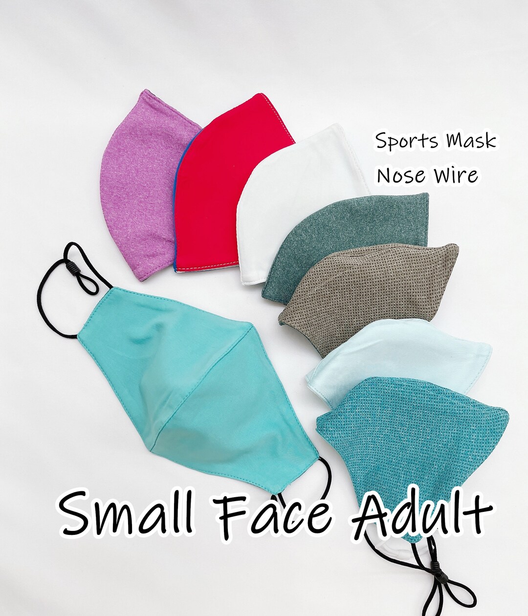 Small Face Athletic Breathable Face Masknose Wirelight ...