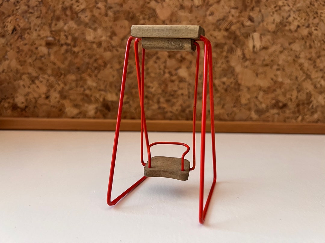 Lundby Garden Swing | Scale 1:16 Vintage Dollhouse 1970-80s - Etsy