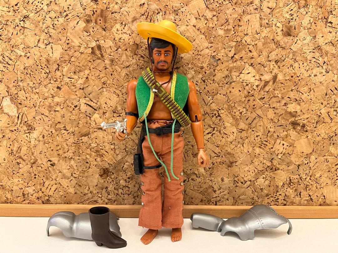 1970s Vintage Fighting Furies | Kid Cortez | Rare Mexican Action Figure ...