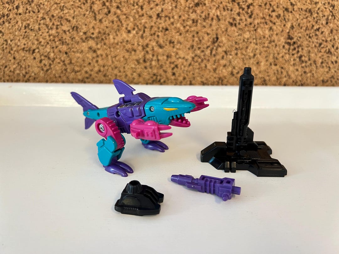 Transformers G1 ’overbite’ Complete | Seacons Piranacon | Hasbro 1988 ...