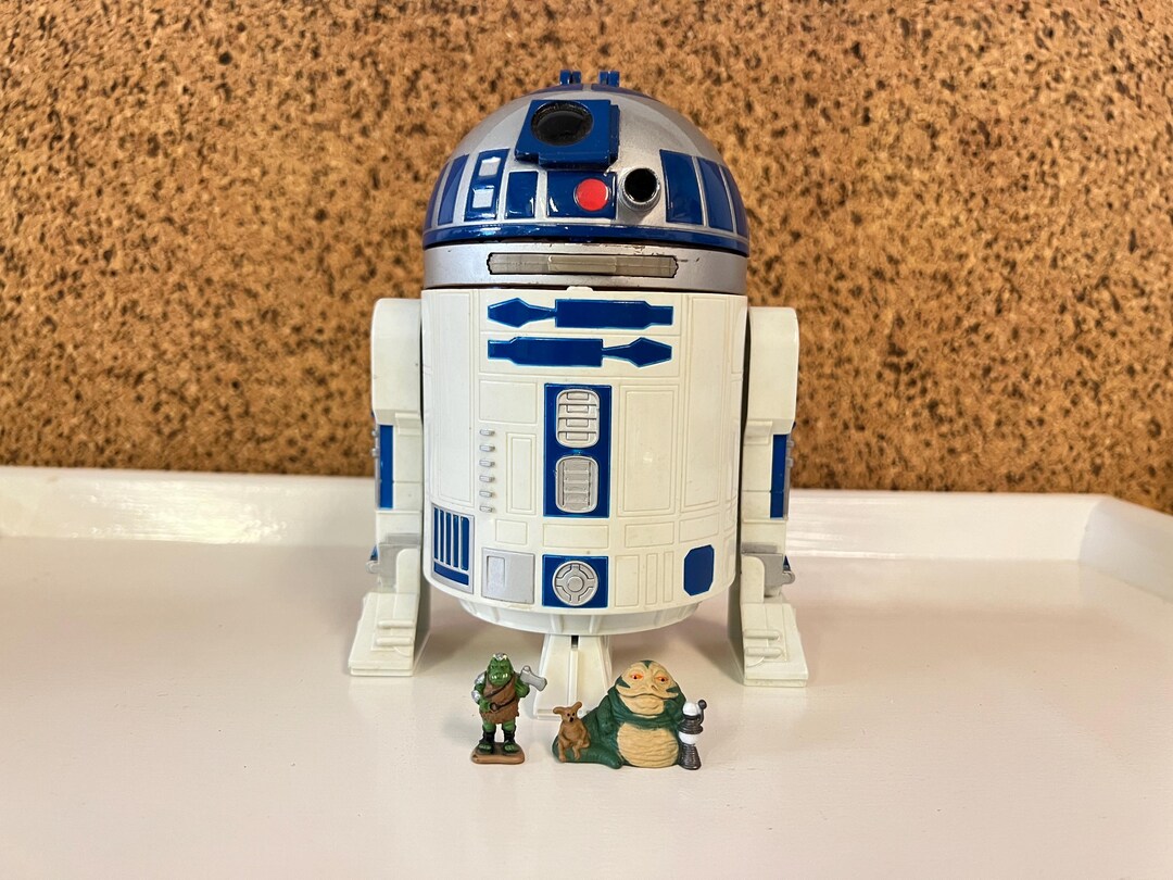 Star Wars Micro Machines R2-d2/jabba's Palace Playset 1994 Lewis Galoob ...