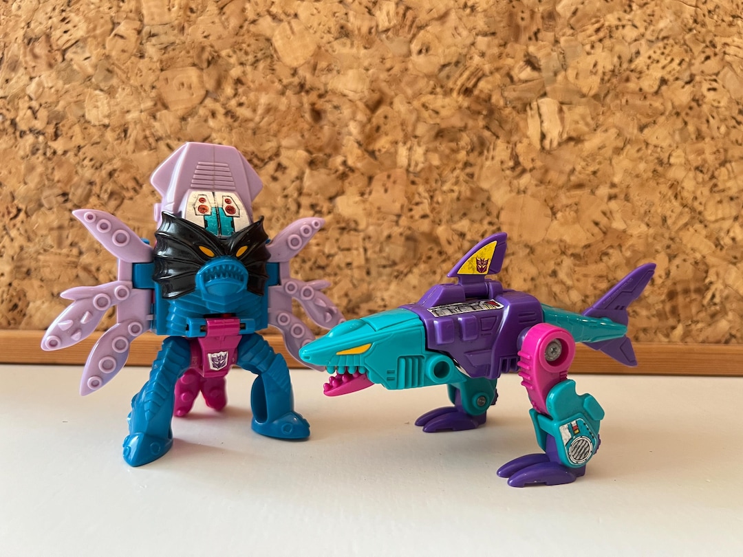 Transformers G1 ’tentakil’ & ‘overbite’ | Seacons Piranacon | Hasbro ...