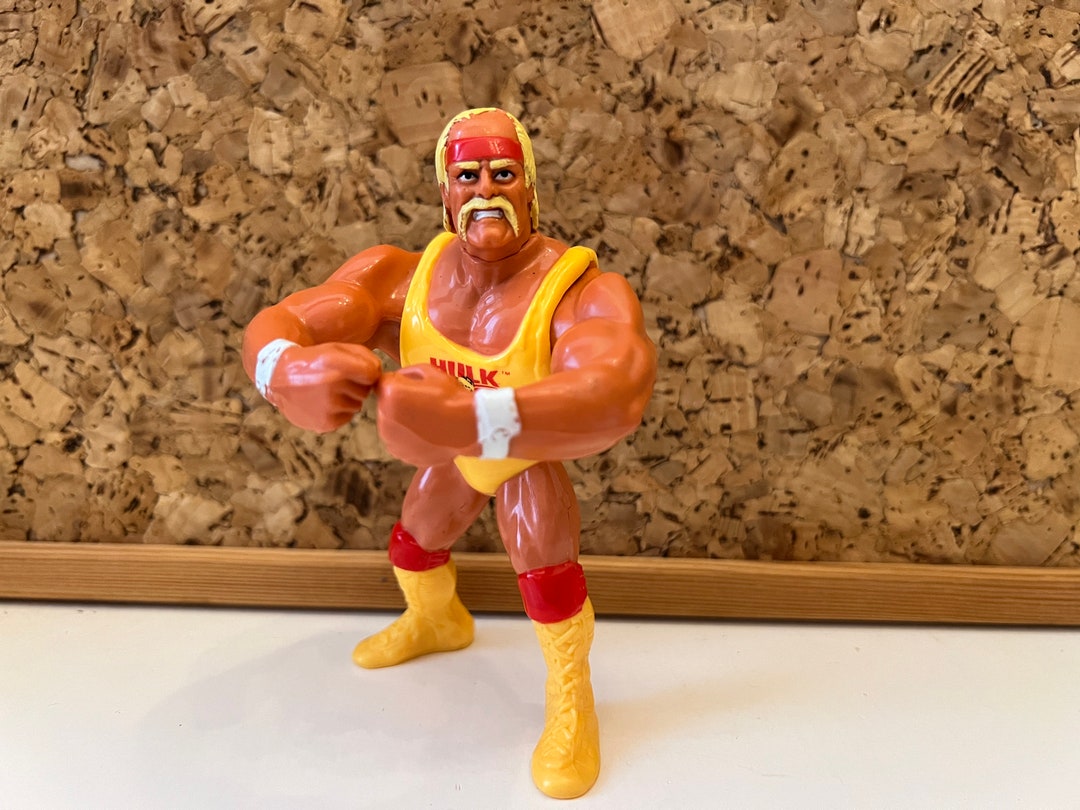 Hulk Hogan WWF Wrestler Titan Sport Hasbro 1991 Series Vintage Action ...