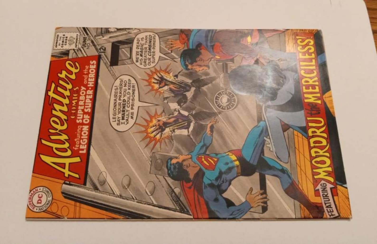 Adventure Comics 369 : Silver Age Comics / Grade Range 7.0 to 8.0 / 1st App. Mordru the ...