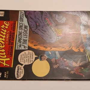 Adventure Comics #380 : Silver Age Comics / Grade Range - 6.5 to 7.5 - Etsy
