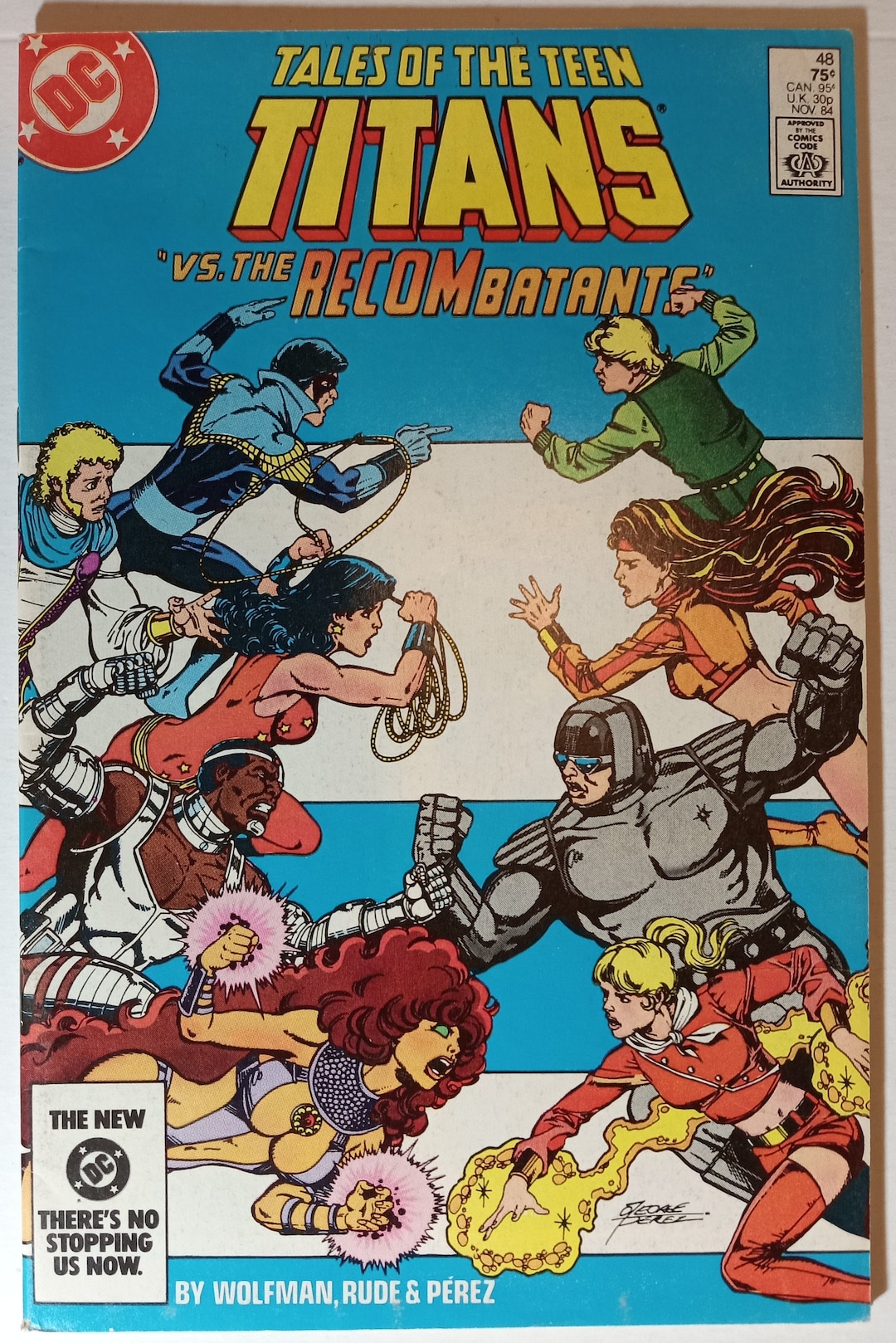 Tales of the Teen Titans #48 / 7.5 Range / Flash Force 2000 - Etsy