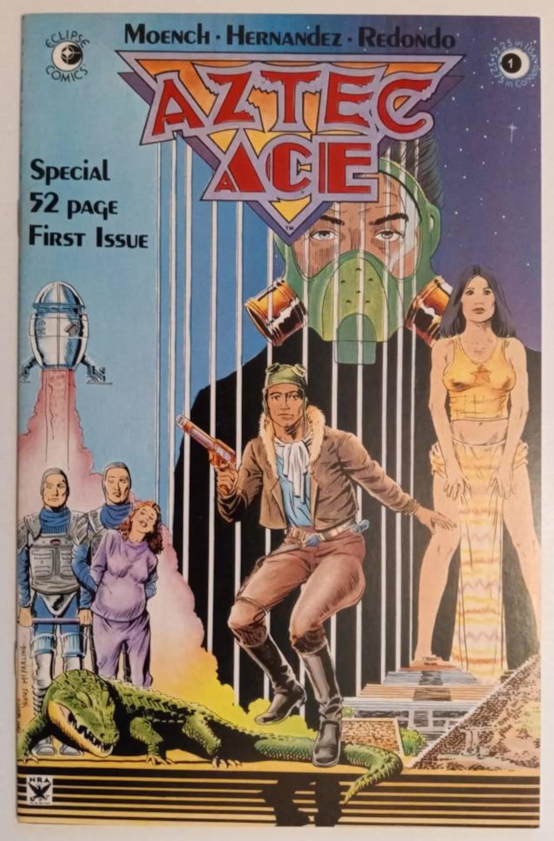 Aztec Ace Comics #1 / Grade Range - 8.0 to 9.0 - Etsy