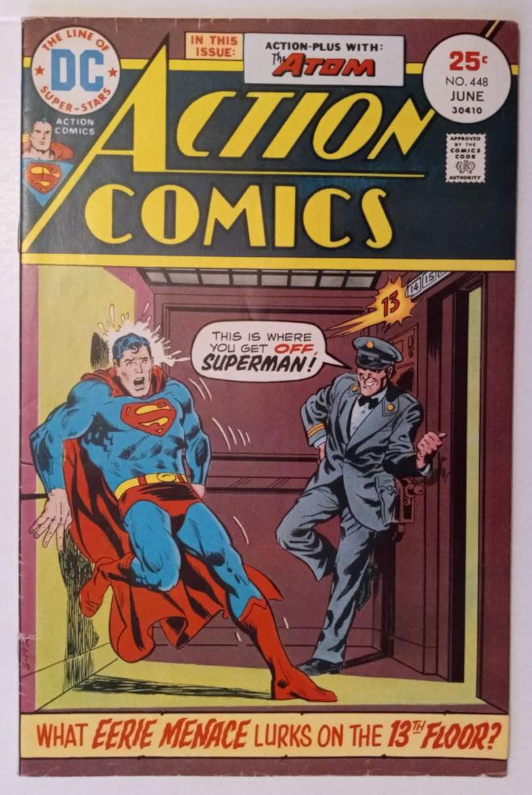 Action Comics #448 : Bronze Age Comic Books / Grade Range - 5.5 to 6.0 ...