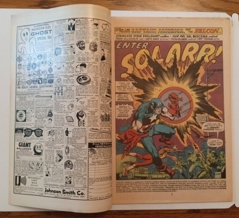 Captain America and the Falcon #160 : Bronze Age Comics / Grade Range ...
