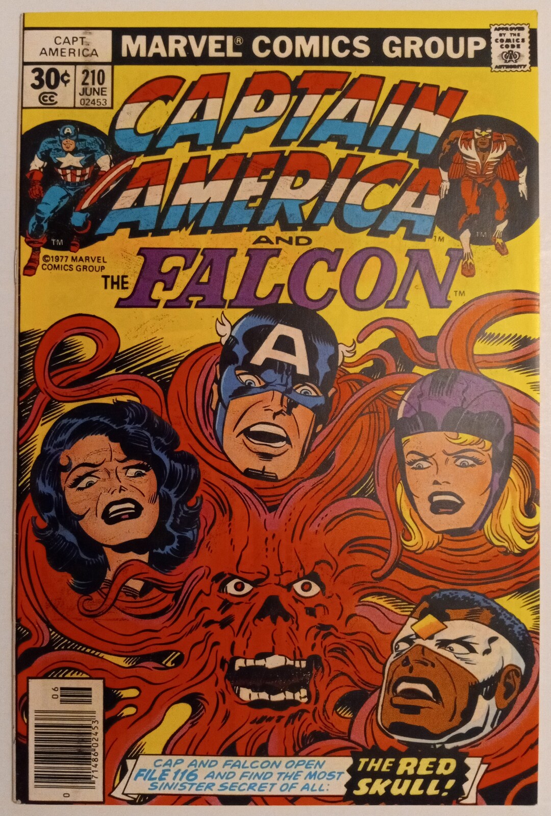 Captain America #210 / Grade Range - 8.0 - Etsy