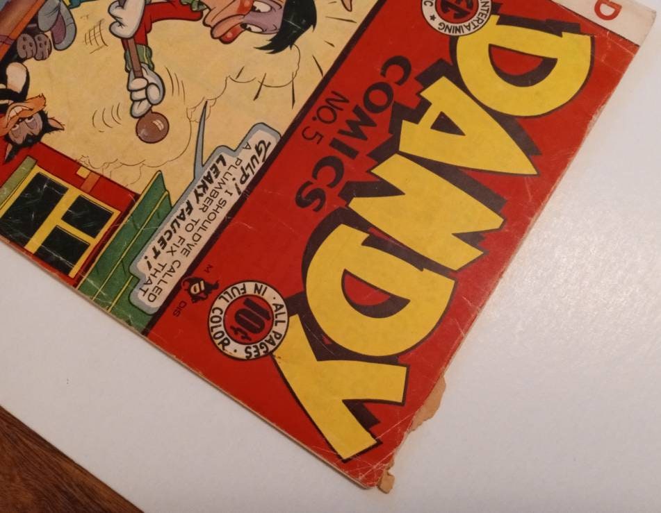 Dandy Comics Vol 1 5 / Golden Age Comics / 75 Year Old Comic - Etsy