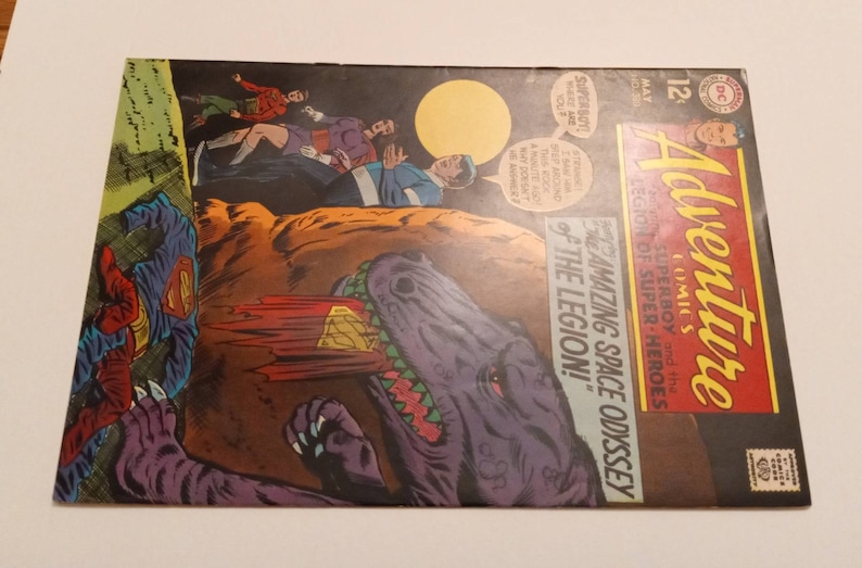 Adventure Comics 380 : Silver Age Comics / Grade Range 6.5 to 7.5 - Etsy