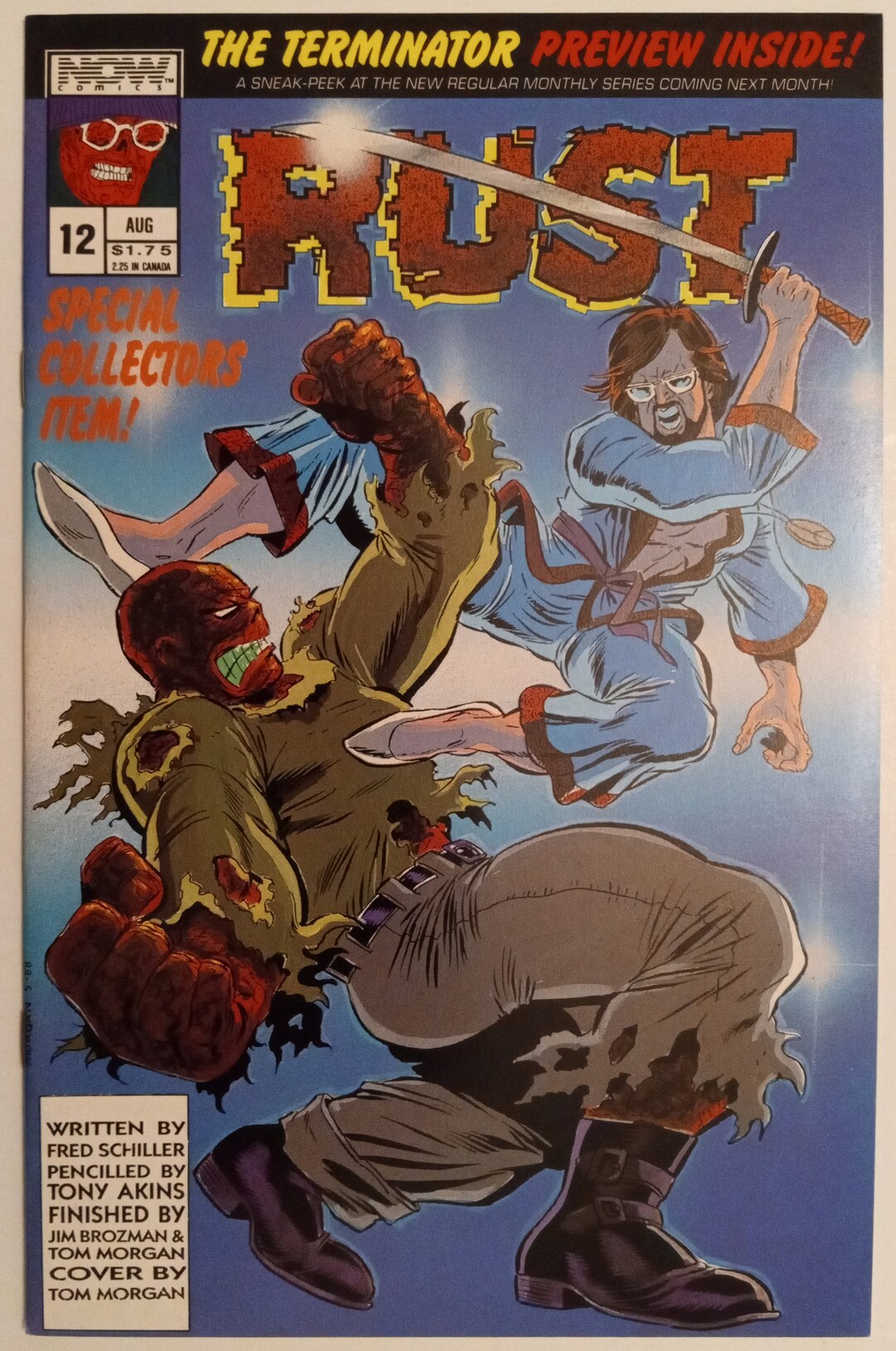 Rust Comics #12 / Grade Range - 9.4 / 1st Terminator in Comics - Etsy