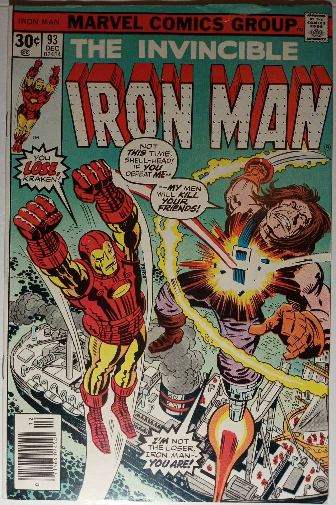 Cómics de Iron Man 93: Cómics de la Edad de Bronce / Rango de grados 7. ...