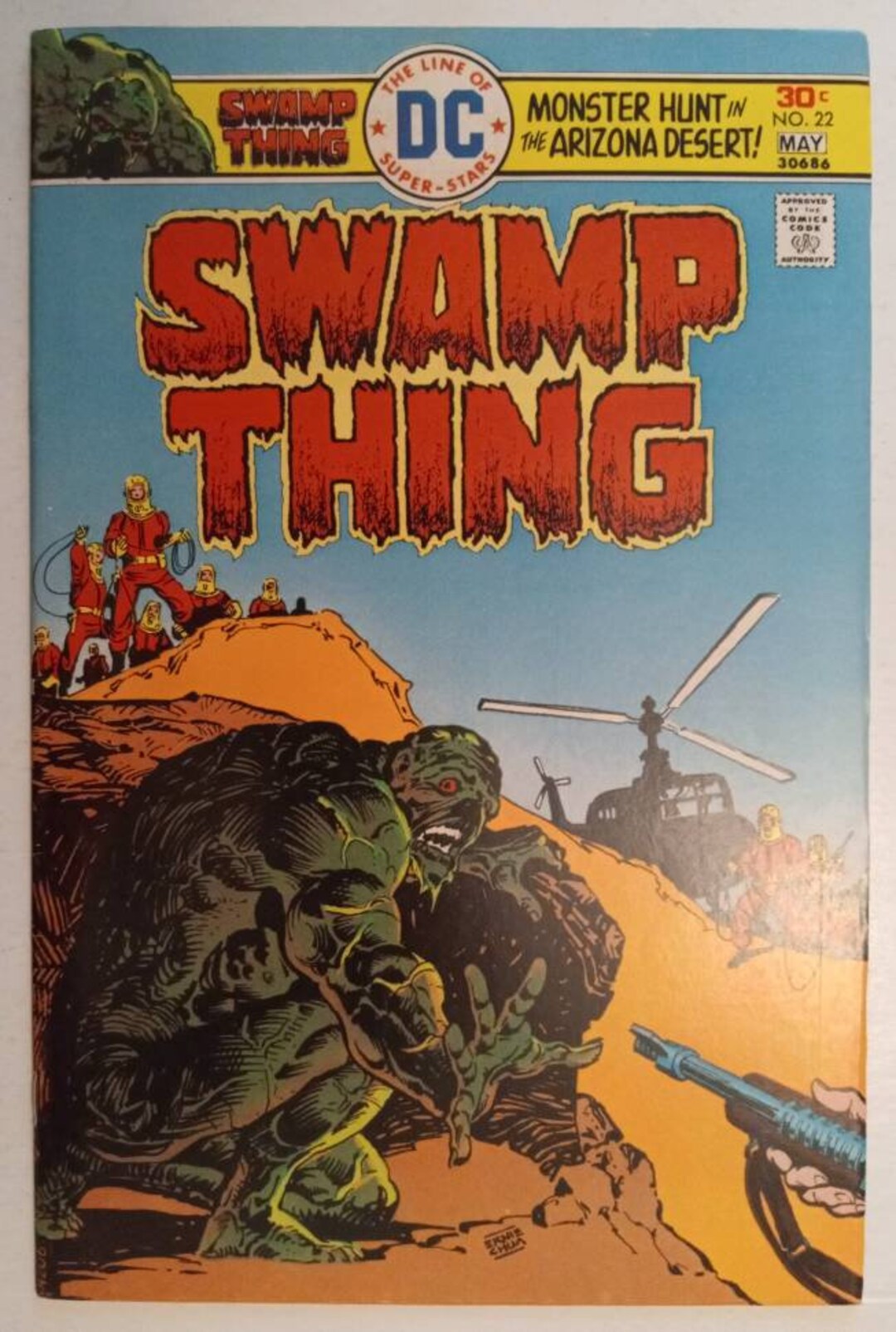 Swamp Thing #22 : Bronze Age Comics / Grade Range - 8.5 to 9.0 - Etsy