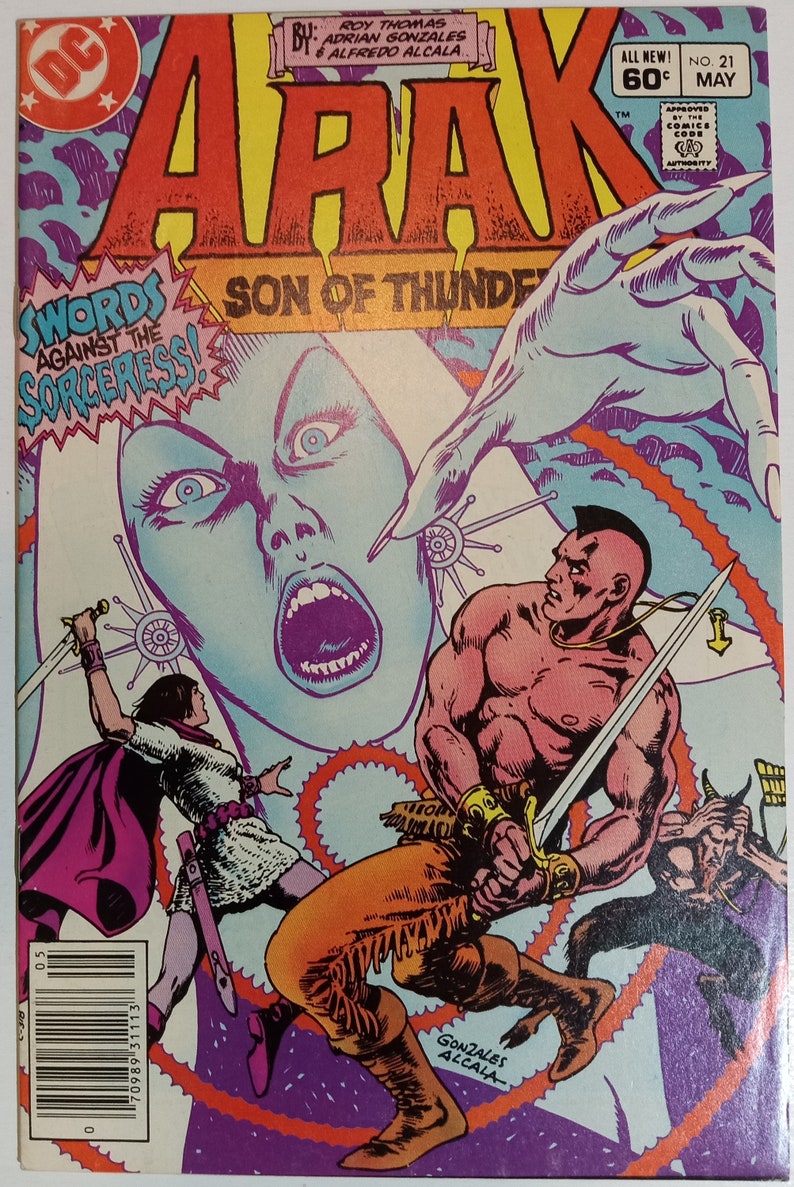 Arak Comics 21 : Bronze Age / 8.5 to 9.0 - Etsy