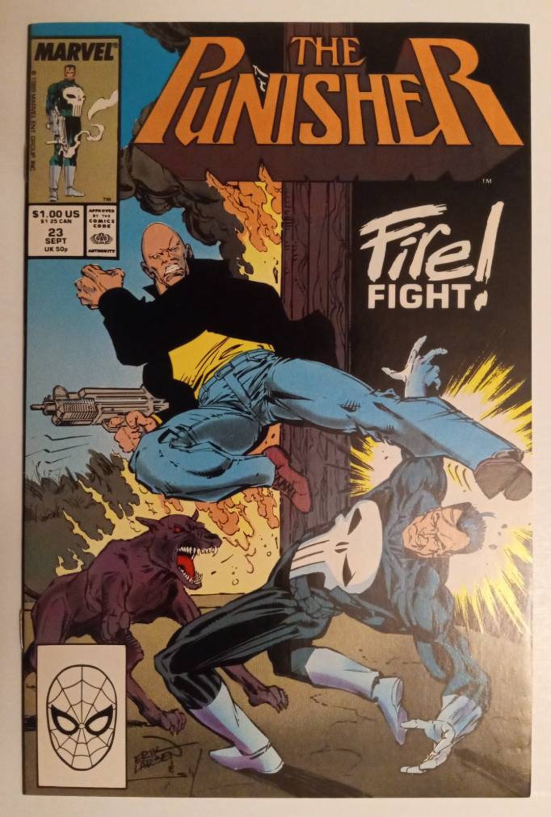 The Punisher 23 : Bronze Age Comics / Grade Range 9.0 to 9.2 - Etsy