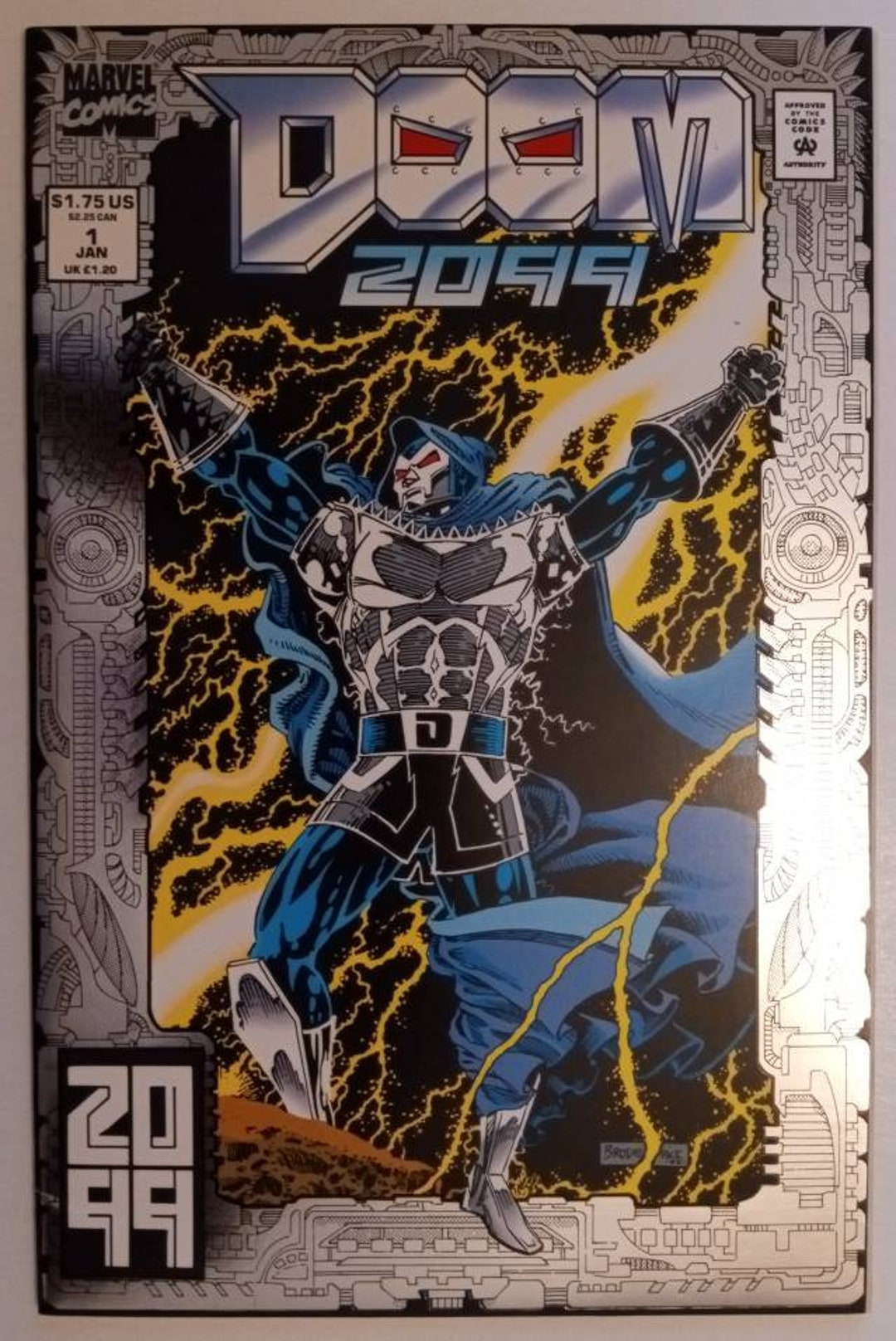 Doom 2099 #1 : Grade Range - 8.5 to 9.0 - Etsy