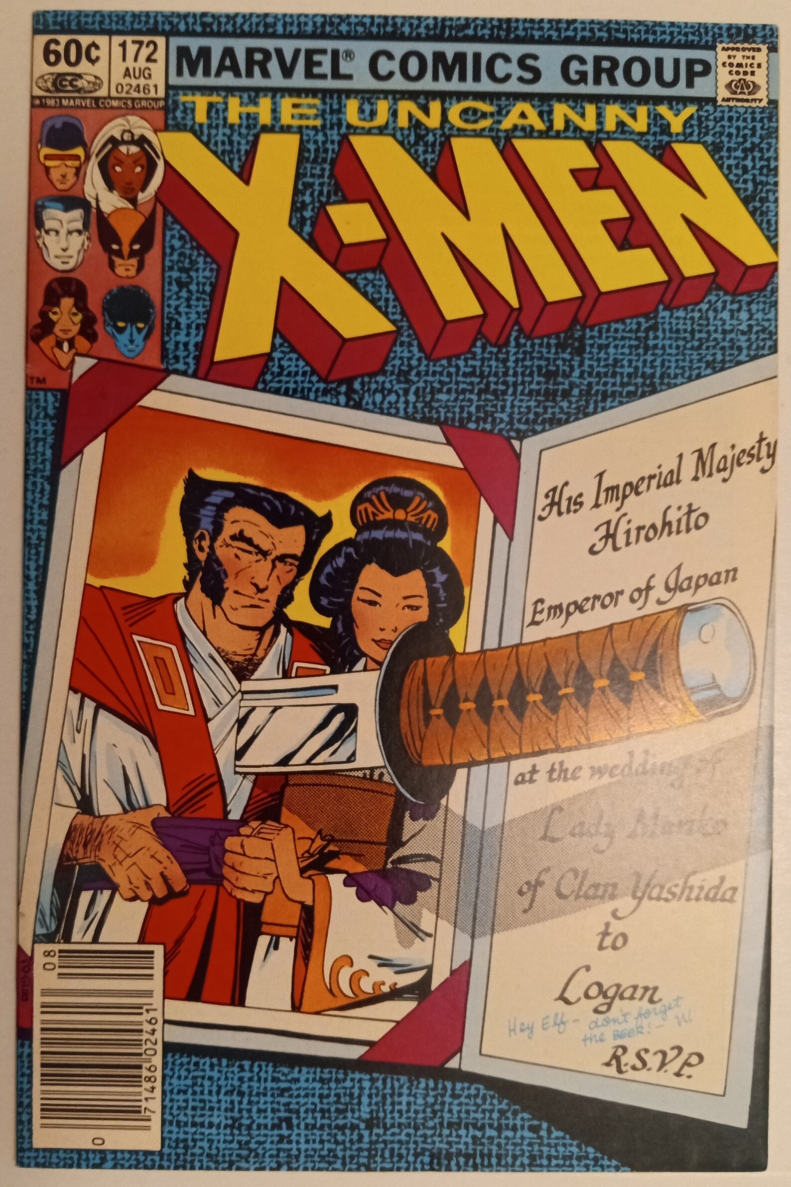 The Uncanny X-men #172 : Bronze Age Comics / Grade Range - 7.5 - Etsy