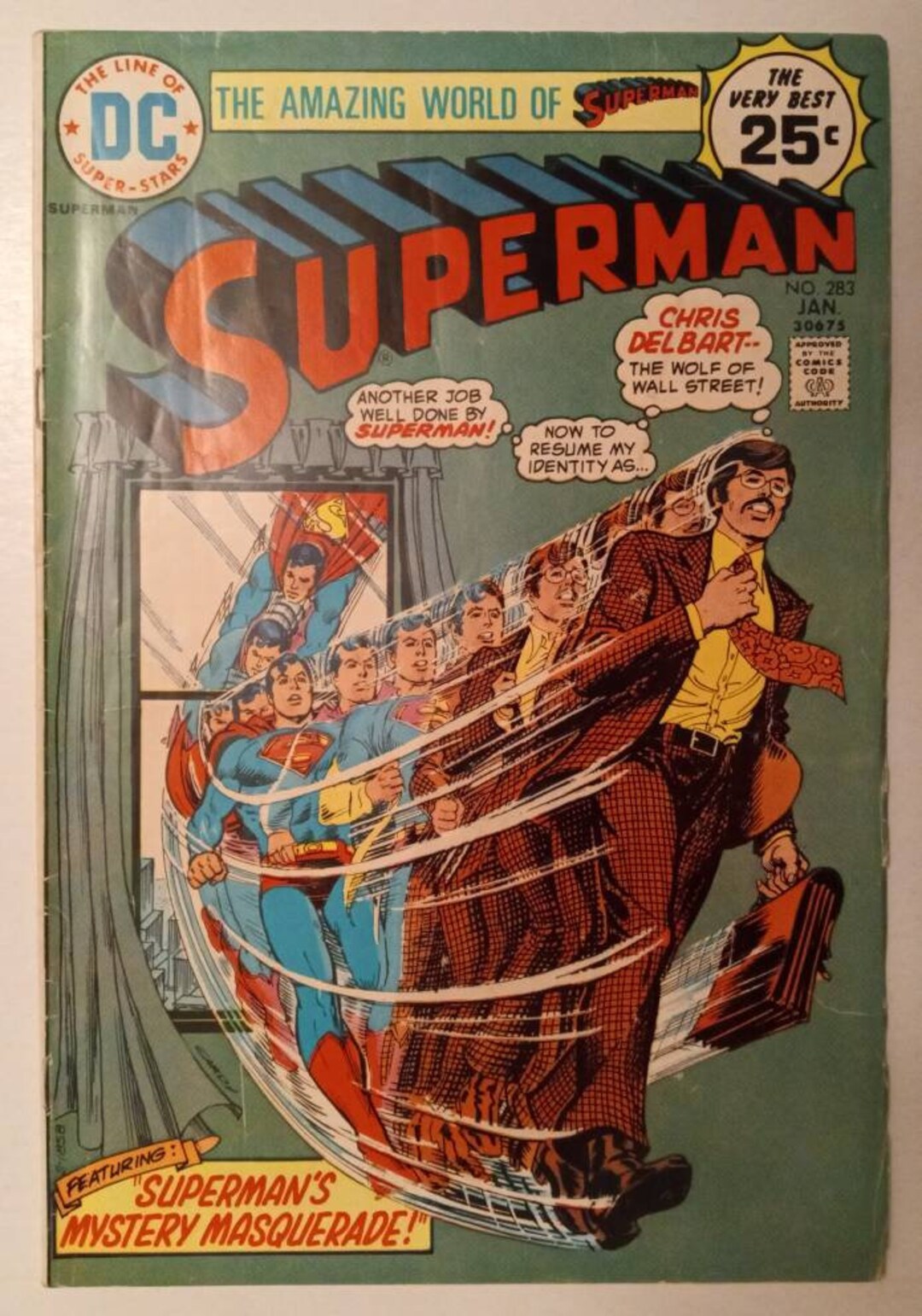 Superman #283 : Bronze Age Comic Books / Grade Range - 4.0 to 5.0 - Etsy