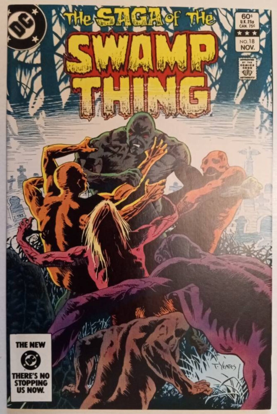 The Saga of the Swamp Thing #18 : Bronze Age / Grade Range - 8.5 to 9.0 ...