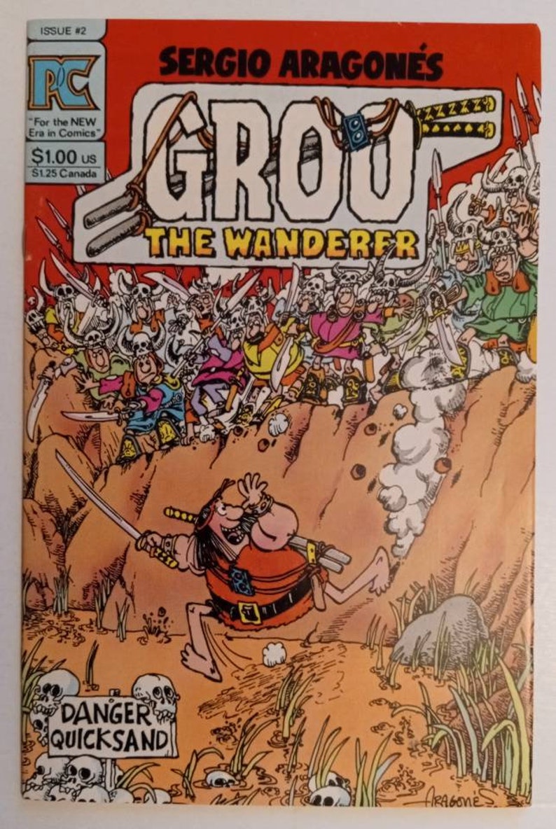 Groo the Wanderer #2 : Bronze Age Comics / Grade Range - 8.5 - Etsy