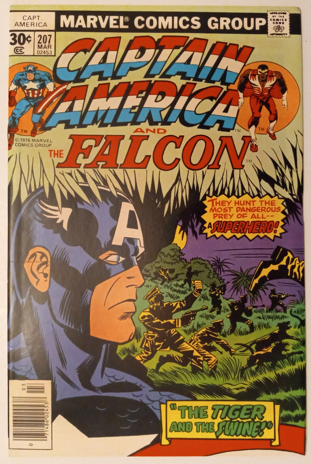 Captain America #207 / Grade Range - 8.0 - Etsy