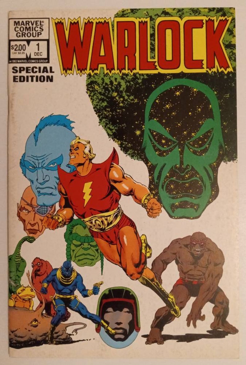 Warlock Special Edition #1 / Grade Range - 7.5 to 8.0 - Etsy