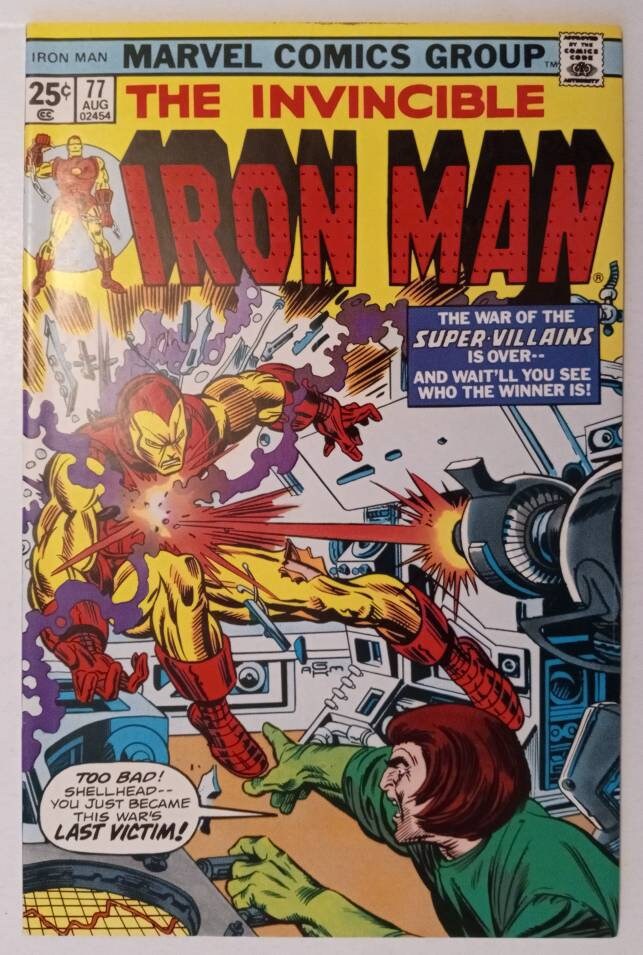 Iron Man 77 : Bronze Age Comics / Grade Range 8.0 to 9.0 - Etsy