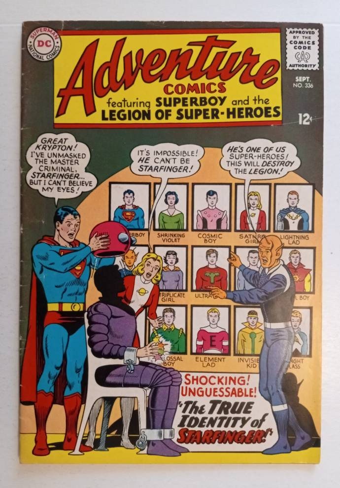 Adventure Comics #336 : Silver Age Comics / Grade Range - 4.5 to 5.5 ...