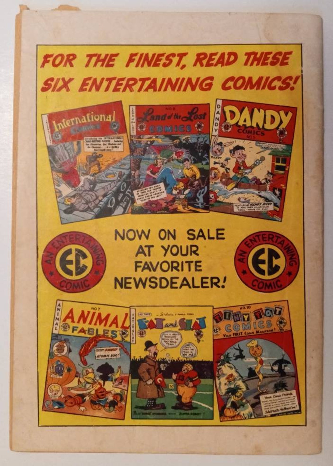 Dandy Comics Vol 1 5 / Golden Age Comics / 75 Year Old Comic - Etsy