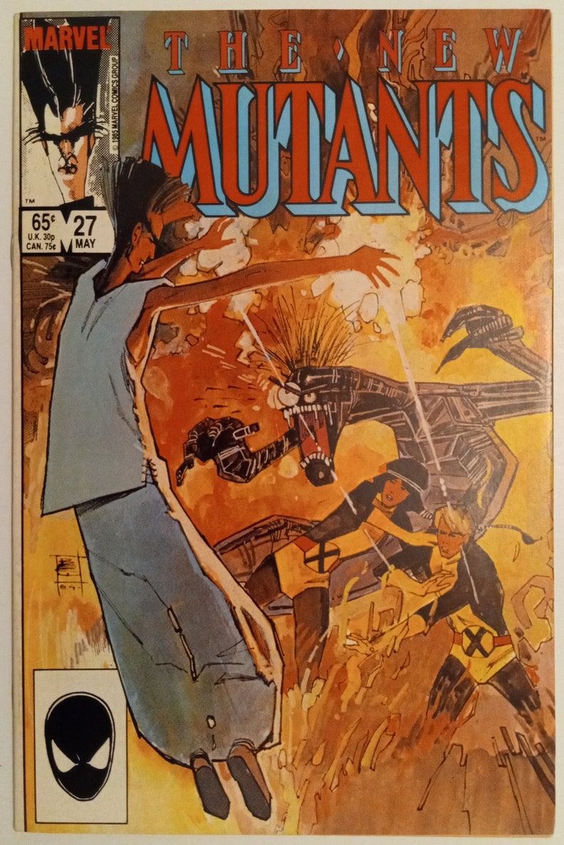 The New Mutants #27 / Grade Range - 9.2 to 9.4 - Etsy