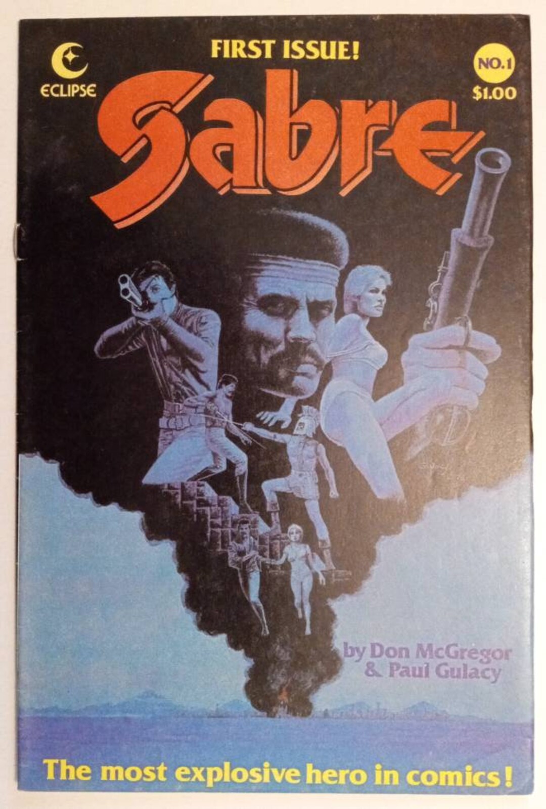 Sabre Comic Books #1 / Grade Range - 6.5 - Etsy
