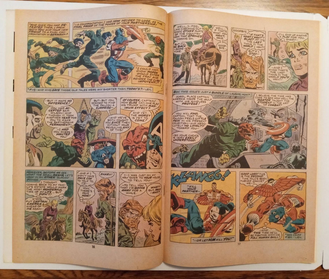 Captain America and the Falcon 186 : Bronze Age Comics / Grade Range 7. ...