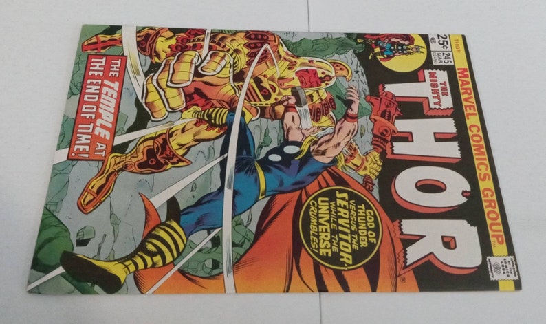 The Mighty Thor #245 : Bronze Age Comics / Grade Range - 6.5 to 7.0 ...