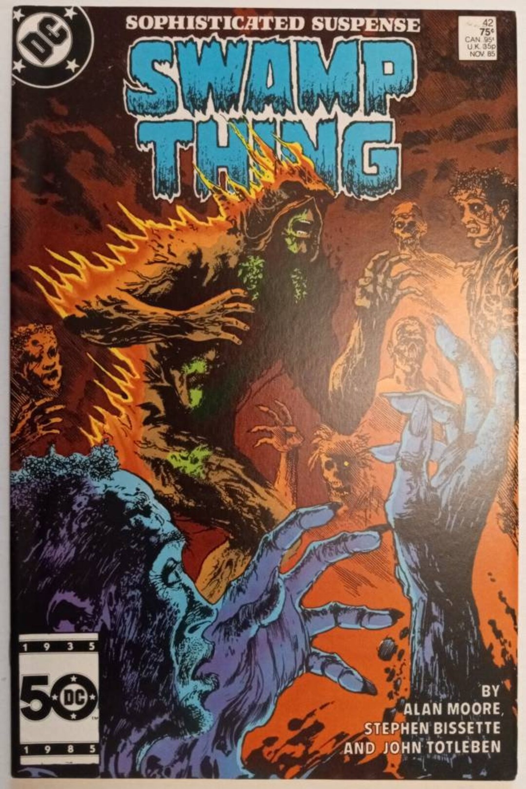 Swamp Thing #42 : Copper Age / Grade Range - 8.0 to 8.5 - Etsy