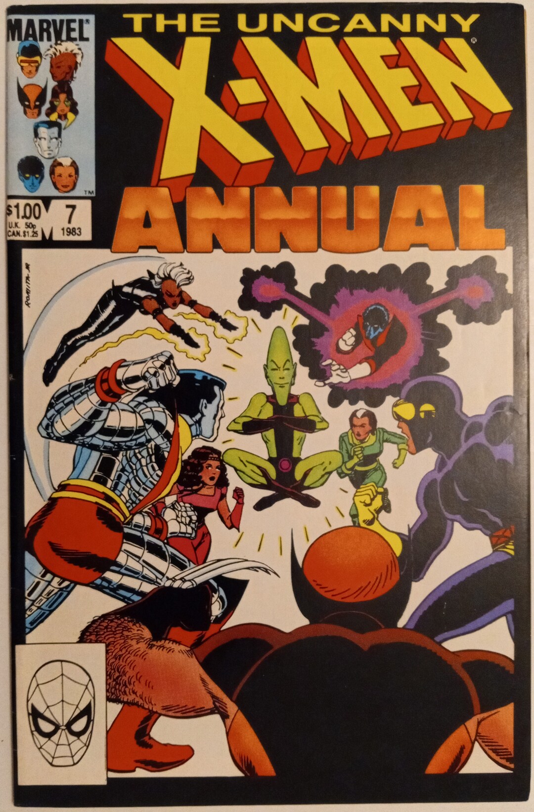 The Uncanny X-men Annual #7 / Grade Range - 6.5 - Etsy
