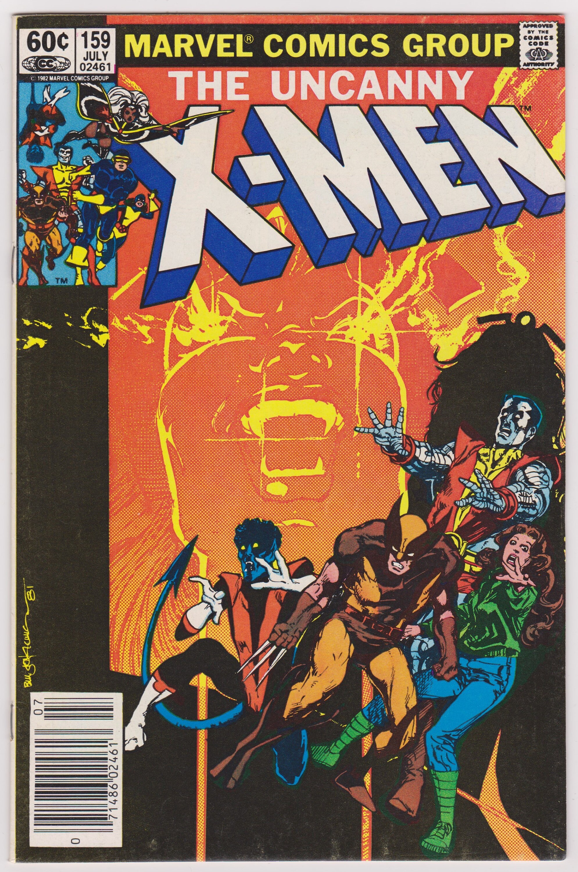 The Uncanny X-men 159 : Bronze Age Comics / Grade Range 8.5 to 9.0 - Etsy