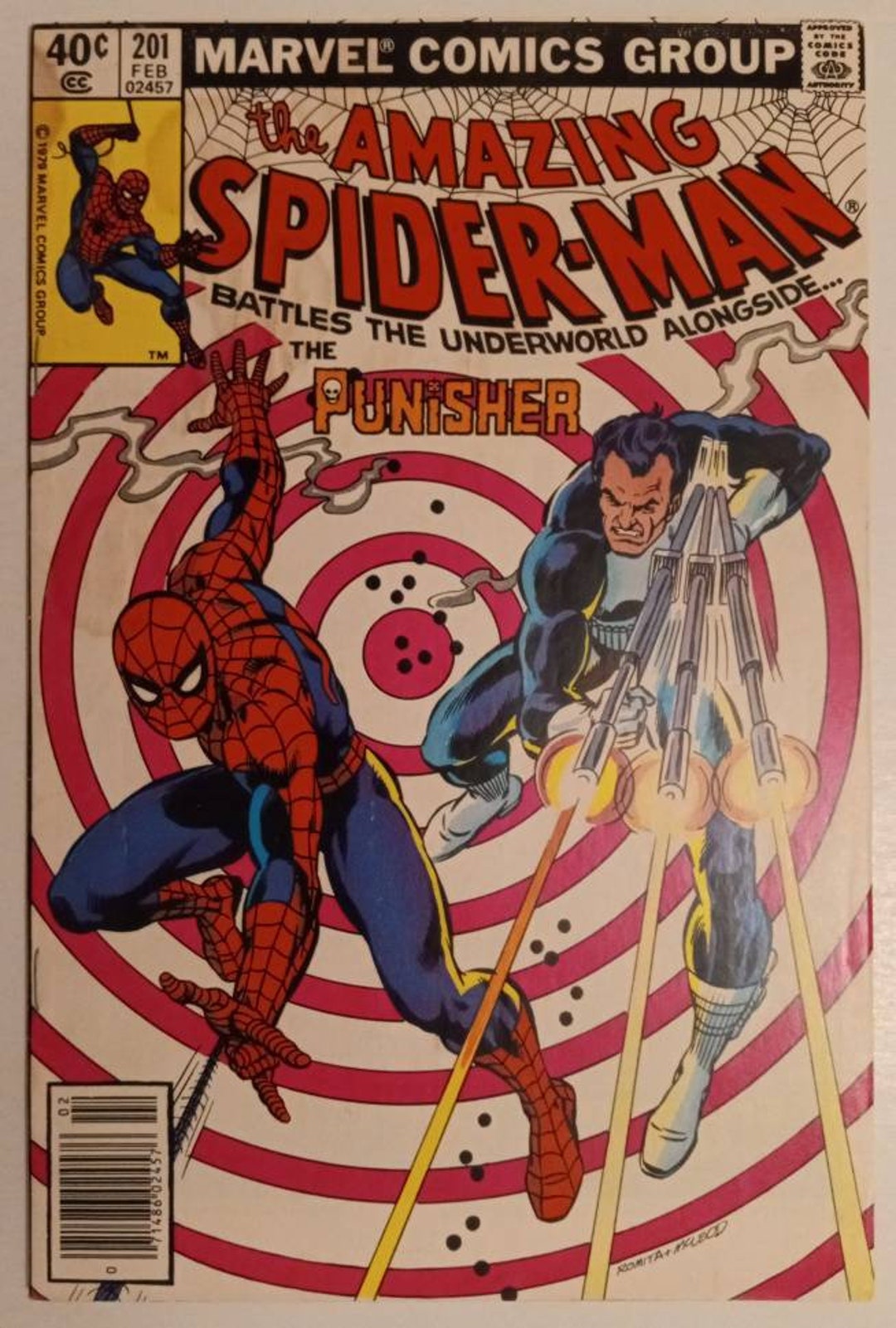 The Amazing Spider-man #201 / Grade Range - 4.0 to 4.5 - Etsy