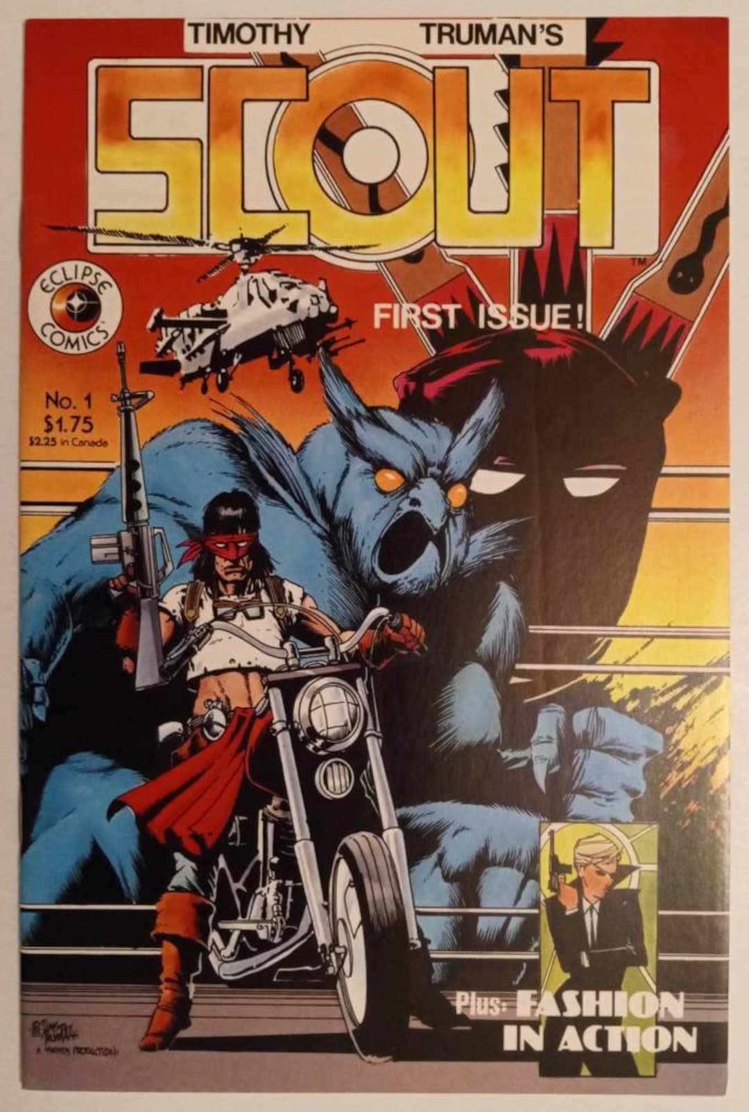 Scout Comics #1 / Grade Range - 9.0 - Etsy