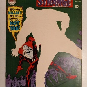 Strange Adventures #211 : Silver Age Comics / Grade Range - 6.0 to 6.5 ...
