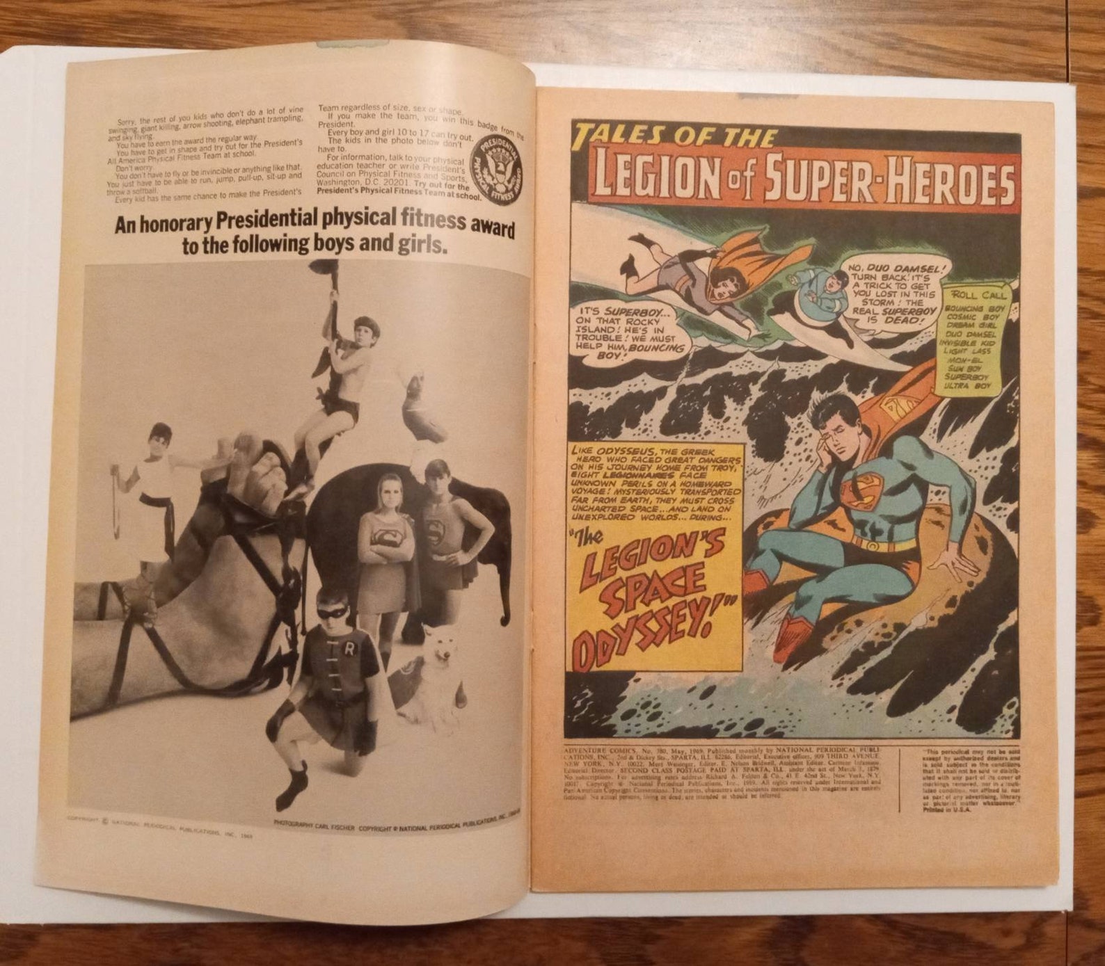 Adventure Comics 380 : Silver Age Comics / Grade Range 6.5 to 7.5 - Etsy
