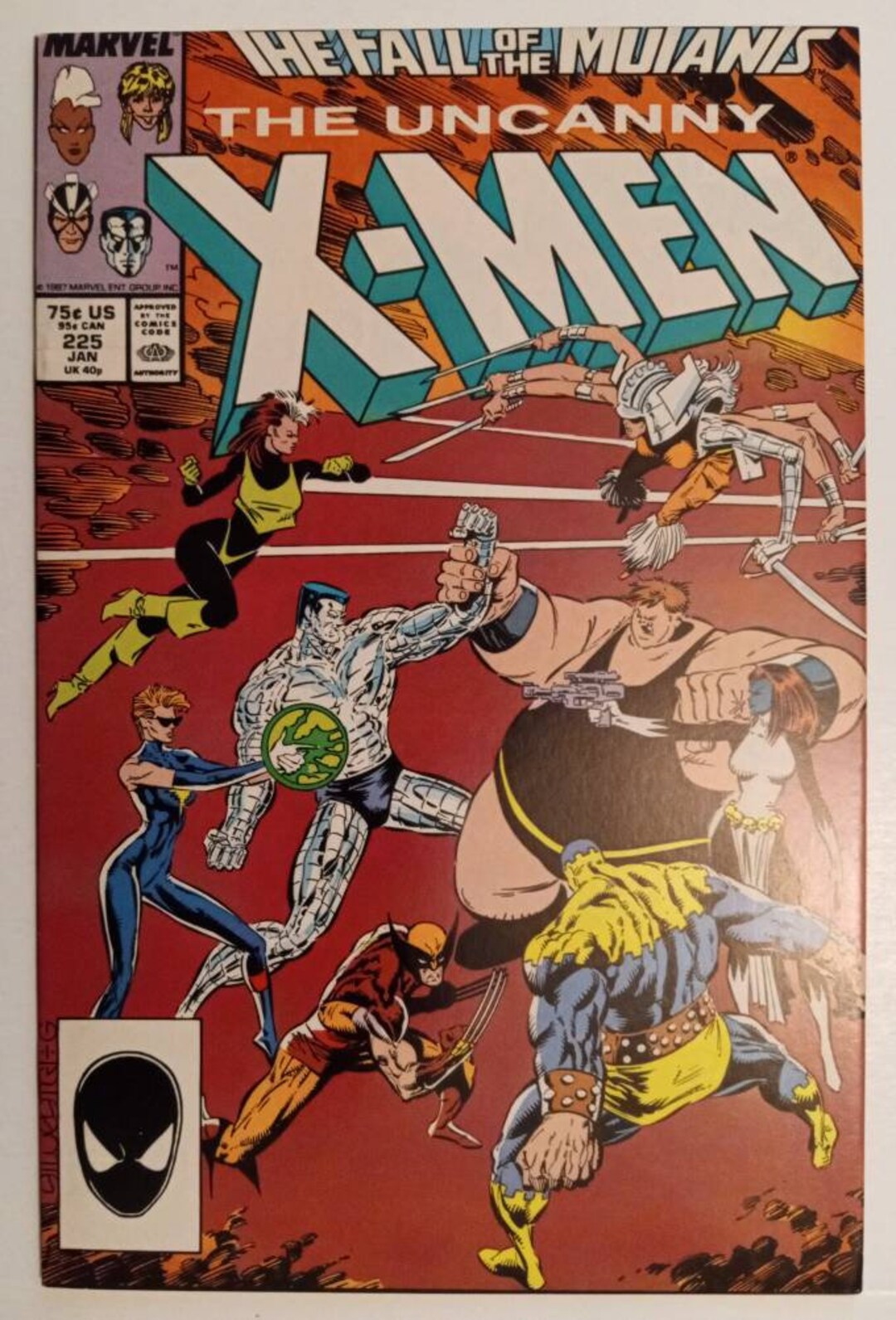 The Uncanny X-men #225 : Copper Age Comics / Grade Range - 9.2 - Etsy