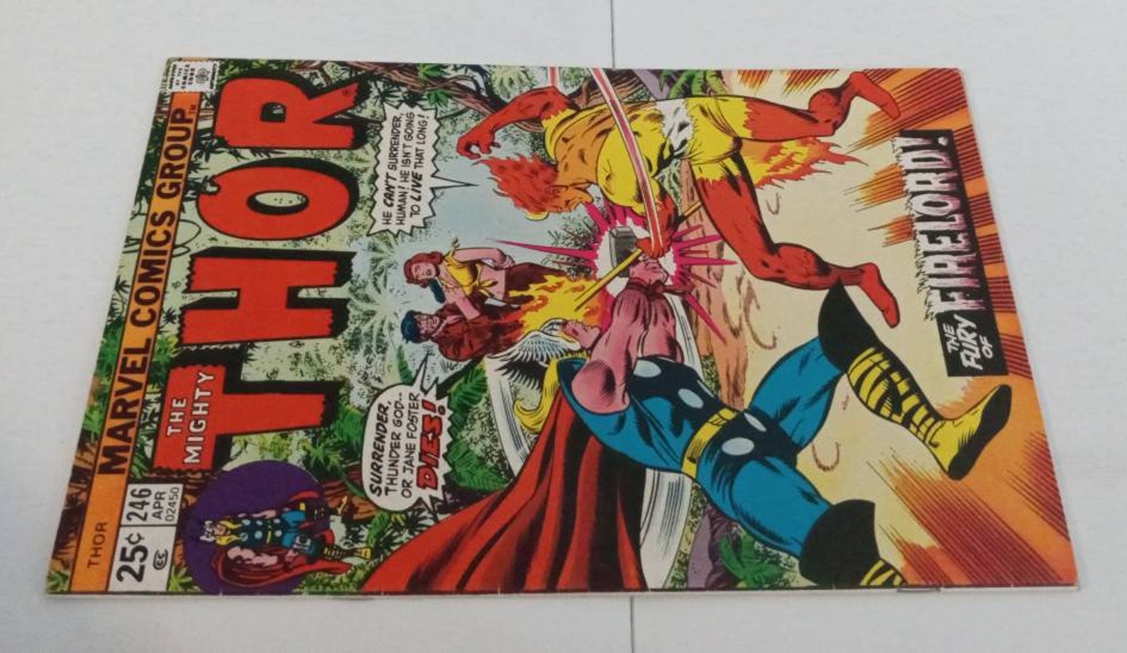 The Mighty Thor 246 : Bronze Age Comics / Grade Range 6.0 the 6.5 / MVS ...