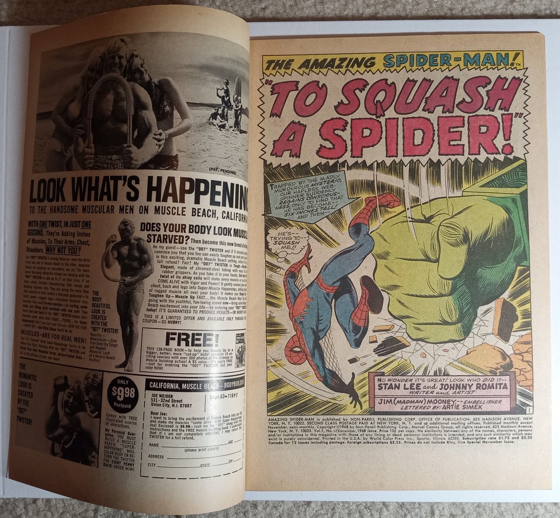 The Amazing Spider-man #67: Silver Age / Grade Range - 8.5 to 9.0 / 1st ...