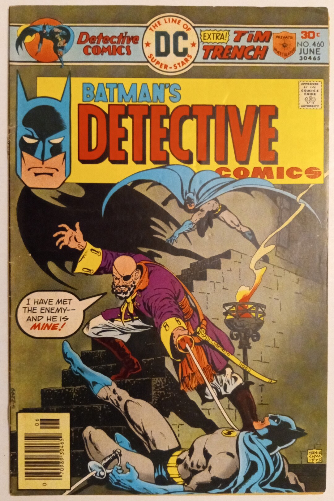 Detective Comics #460 / Grade Range - 4.5 to 5.0 - Etsy