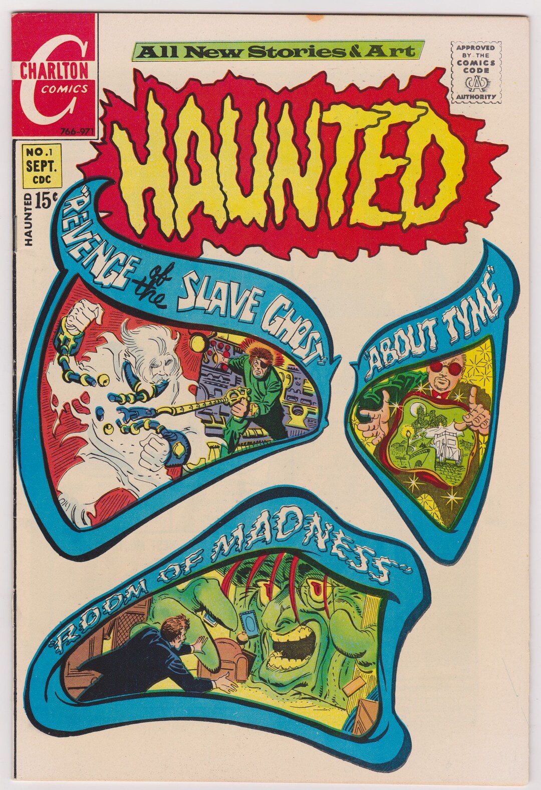 Haunted Comics #1 / Bronze Age / Grade Range - 8.0 / Steve Ditko - Etsy
