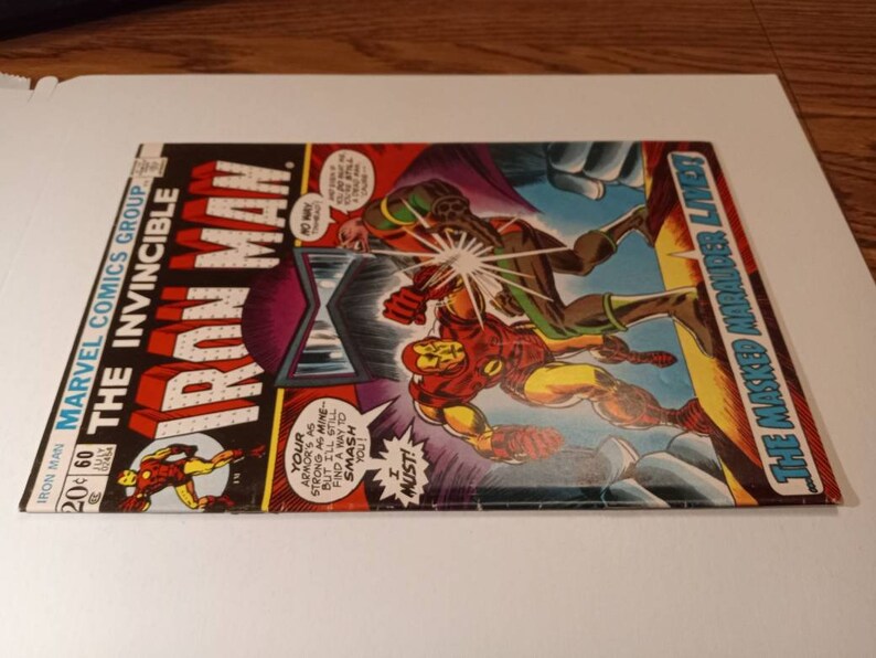 The Invincible Iron Man #60 : Bronze Age Comics / Grade Range - 5.0 to ...