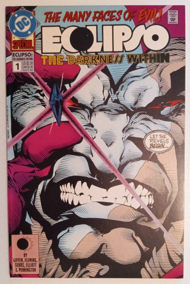 Eclipso Special 1 : the Darkness Within / Grade Range 9.2 - Etsy