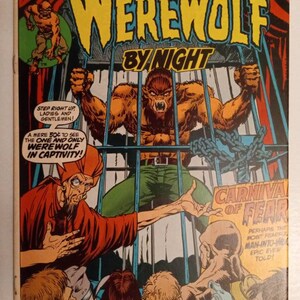 Werewolf by Night #6 : Bronze Age Comics / Grade Range - 6.5 - Etsy